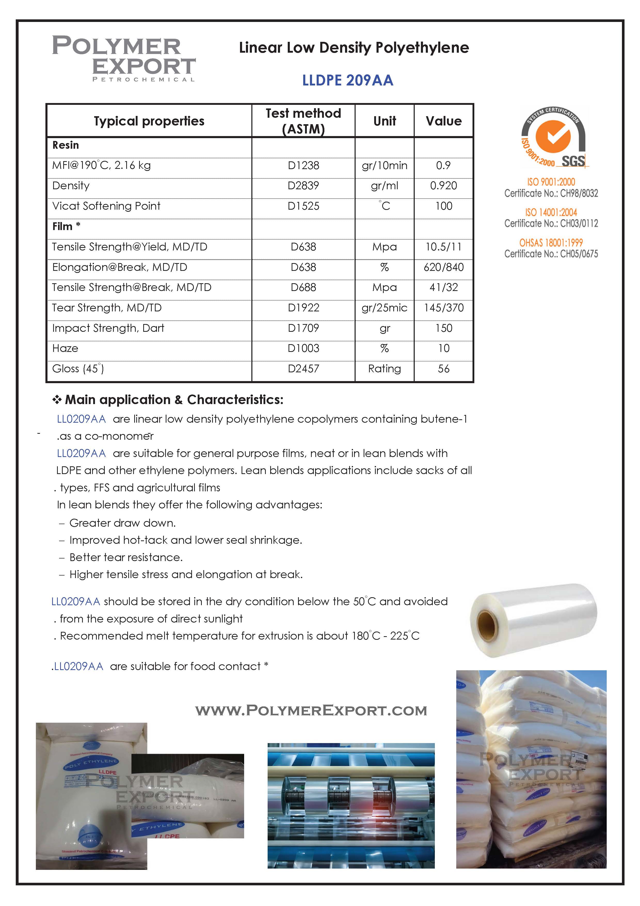 LDPE 2102 (MFI: 1.9) – POLYMER EXPORT
